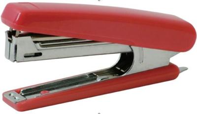 China 12 Sheets Paper Available #10 staple Plastic With Metal Material Stapler for sale