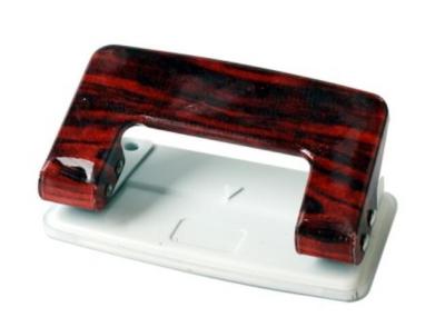 China Fashion Printed Rubber Basin Brown Color 8mm Hole 2 Holes Paper Punch for sale