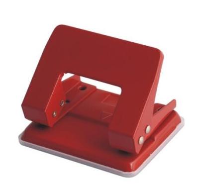 China Rubber Basin 6mm Hole 16 Sheets Paper Capacity  2 Holes Paper Punch Color Box Pack for sale