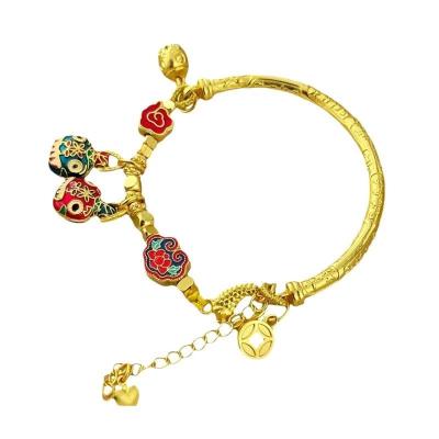 China 18K Gold AU750 Pendant Bracelet 10 Grams - Premium Corporate Gift for Business Events and Marketing Campaigns for sale
