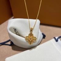 China 18K Gold Four Leaf Shield Pendant Moissanite Zircon 0.43g 18.7mm Daily Wear for sale