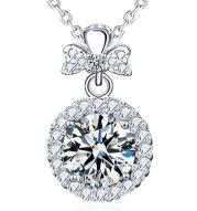 China 925 Silver Moissanite Perfume Bottle Pendant Necklace 16 Inch Everyday Wear Jewelry for sale