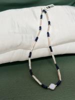 China Natural Pearl Necklace 4.5-5mm with Crystal Stones 40cm Luxury Women Jewelry for sale