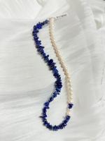 China Natural Pearl Necklace 6.5-7mm Colorful Elegant Jewelry 47cm Length for Women for sale