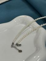 China Freshwater Baroque Pearl Pendant Necklace 18 Inch Long Turquoise Stone Gold Clasp for sale