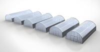 China Single‑Span Round‑Arch Polyethylene Agricultural Tunnel Greenhouse, Specially Designed for Solar Light Utilization & Heat Preservation, Suitable for Protected Cultivation. for sale