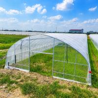 China Single‑Span Round‑Arch Polyethylene Agricultural Tunnel Greenhouse, Specially Designed for Solar Light Utilization & Heat Preservation, Suitable for Protected Cultivation. for sale