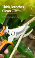 China Strong Pruning Shears with Sharp Bypass Blades and Bright Color Handles for Quick Identification and Effective Garden Work for sale