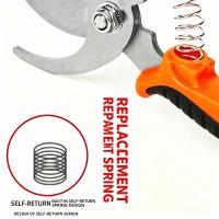 China Strong Pruning Shears with Sharp Bypass Blades and Bright Color Handles for Quick Identification and Effective Garden Work for sale