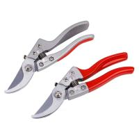 China Sharp Golden Blade Pruning Shears with Labor Saving Transmission Ergonomic Non Slip Handle and Safety Lock for Garden for sale