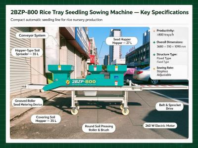 China Seedling Sowing Equipment Suitable for Various Seed Types Providing Consistent Sowing Depth and Spacing for Optimal Growth for sale