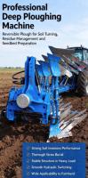 China Robust Plough Implement Built to Deliver Consistent Soil Turning and Aeration Enhancing Crop Growth Potential and Yield for sale