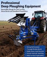 China Durable Tractor Mounted Plough Offering Excellent Soil Penetration and Consistent Depth Control for Optimal Field Preparation for sale