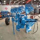 China Variable Width Hydraulic Reversible Plough with Overload Safety Protection and Durable Steel Construction for Large Farms for sale