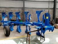 China Variable Width Hydraulic Reversible Plough with Overload Safety Protection and Durable Steel Construction for Large Farms for sale