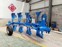 China Variable Width Hydraulic Reversible Plough with Smooth Hydraulic Reversing Unit for Deep Soil Preparation and Residue Burial for sale