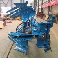 China Tractor Mounted Hydraulic Reversible Plough with Overload Protection and Strong Welded Structure for Large Scale Farming for sale