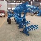 China Tractor Mounted Hydraulic Reversible Plough with Overload Protection and Strong Welded Structure for Large Scale Farming for sale