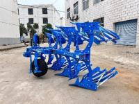 China Tractor Mounted Hydraulic Reversible Plough with Smooth Flipping Movement and Durable Moldboards for Commercial Growers for sale