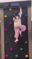 China Hot Sale Indoor Rotating Rock Climber for Kids and Adult Sports & Entertainment Product for sale