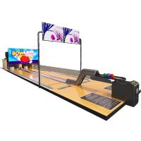 China Hot Selling Indoor Mini Bowling Entertainment Equipment Synthetic Bowling Lanes for Kids and Adult for sale