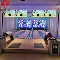 China Hot Selling Indoor Mini Bowling Entertainment Equipment Synthetic Bowling Lanes for Kids and Adult for sale