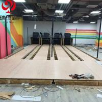 China Hot Sale Indoor Mini Bowling Set Wooden Lanes Sports Entertainment Equipment for Kids and Adults for sale