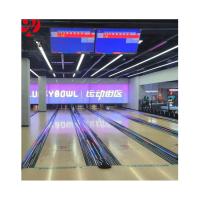 China Competitive Price Entertainment Synthetic Amf Bowling Equipment Lanes for City Park for sale