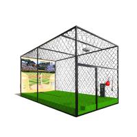 China Outstanding Quality AR Experience Indoor Baseball Simulator Enclosure for Sale for sale