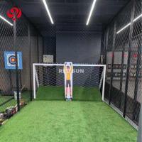 China Cheap Modern Football Field Simulation Simulator Indoor Football Robot Keeper for sale