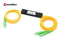 China 1X2 FBT COUPLER 90*10 ABS BOX WITH SC/APC CONNECTOR for sale