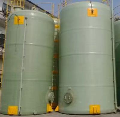 China FRP Chemical Storage Tank 5000L Vertical Horizontal Filament Winding Corrosion Resistant for sale