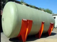 China FRP Chemical Storage Tank 5000L Vertical Horizontal Filament Winding Corrosion Resistant for sale