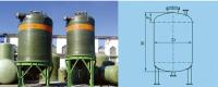 China FRP Chemical Storage Tank 5000L Vertical Horizontal Filament Winding Corrosion Resistant for sale