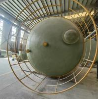 China High Strength Rectangular FRP Tank 10-500m³ Sulfuric Acid Chemical Storage Tank for sale