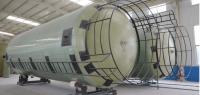 China FRP Storage Tank 1800x6050 High Temperature Resistance Chemical Storage Industrial for sale