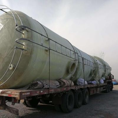 China FRP Storage Tank 1m3 to 200m3 Agricultural Water Storage 0.6MPa for sale
