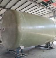 China 200m3 Frp Storage Tank Optional Level Gauge Customized Inlet Diameter for sale