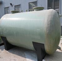 China Flexible Expandable FRP Tank 1m3-200m3 Capacity Range For Liquid Storage for sale