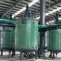 China High Temperature Resistant FRP Storage Tank Fiber Reinforced Plastic Tank 120℃ OEM for sale