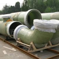 China Smooth Surface FRP Pipe Customized Size 50-2600mm Anti Corrosion Fiber Glass Tubing for sale