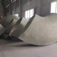 China Smooth Surface FRP Pipe Customized Size 50-2600mm Anti Corrosion Fiber Glass Tubing for sale