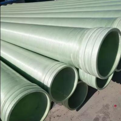 China FRP Mortar Pipe Round Underground Sand Pipe High Pressure 100mm-4000mm Diameter for sale