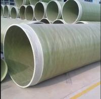 China FRP Mortar Pipe Round Underground Sand Pipe High Pressure 100mm-4000mm Diameter for sale