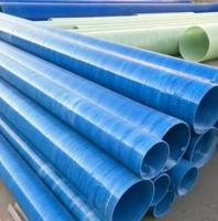 China 100mm-4000mm Diameter FRP Pipe GRP Round Pipeline High Temperature Resistance for sale