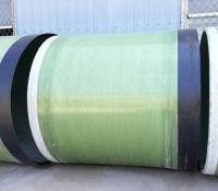 China Heat Resistant FRP Fiberglass Pipe 6m 12m Underground Construction Jacking Pipe for sale