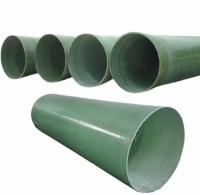 China Fiberglass FRP GRP Mortar Pipe Anti Corrosion Custom Diameter up to 4000mm Length 12000mm for sale