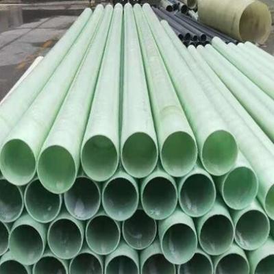China Customized FRP Fiberglass Pipe DN50-4000mm 12m for Waste Gas and Wastewater Treatment for sale