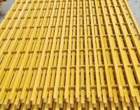 China Transparent FRP Grating 38x38x38mm High Strength Fiber Reinforced Plastic Grating for Industrial Walkways and Trench Covers for sale