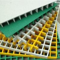 China Molded Fiberglass Grating 5.0mm 7.0mm Anti Aging FRP Mesh GRP for Swimming Pool Landscaping for sale